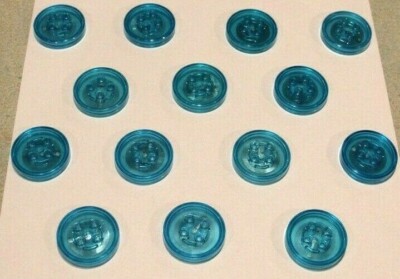 *14 Blue NFC Lego Dimensions Toy Tags Discs Lot *Vehicle or Minifigure ...