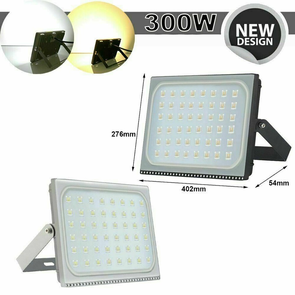 10W-500W Watt Led Flood Light Outdoor Security Garden Yard Spotlight ...