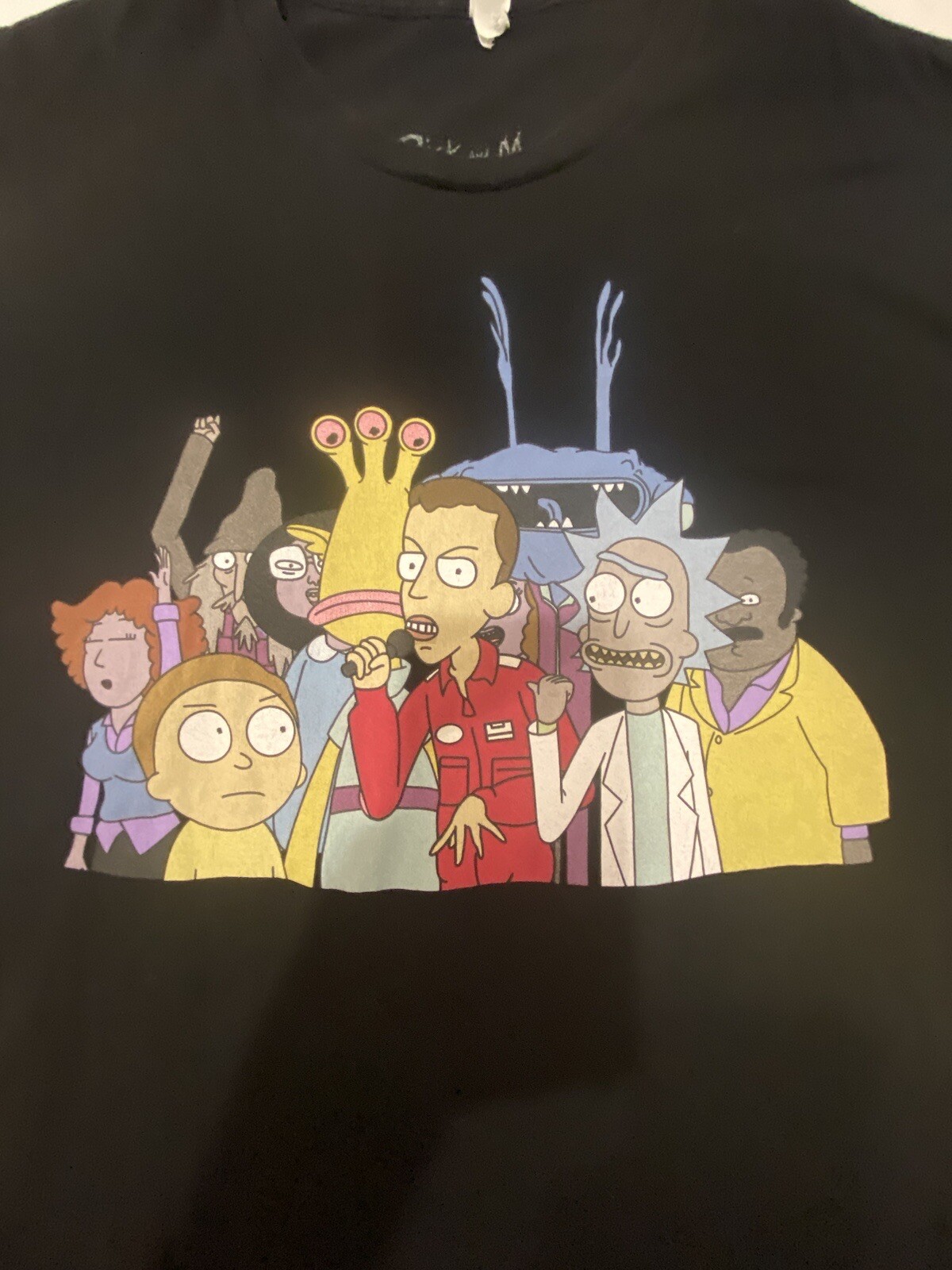 Rick and Morty x Logic Hip-Hop Rapper Adult Swim Men'… - Gem