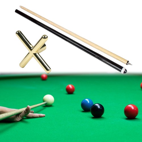 Pool Bridge Stick Set Professional Wood Metal Billiard Bridge Head for ...