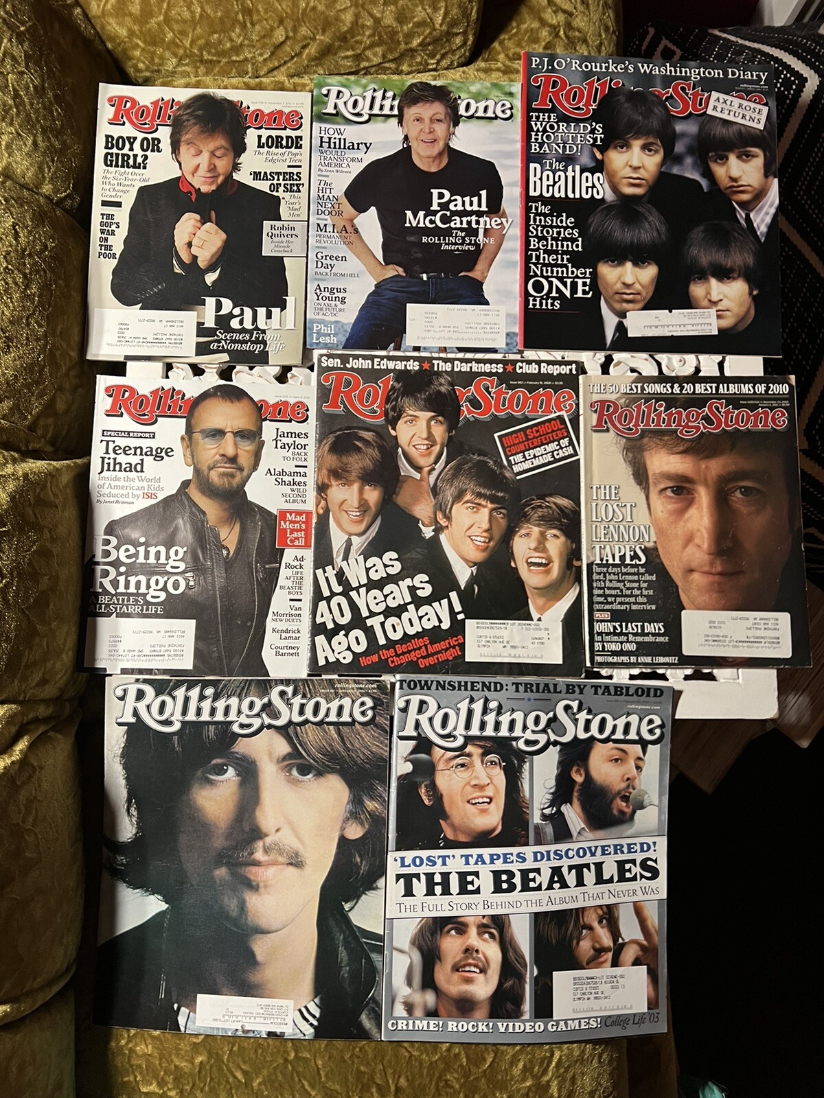 The Beatles Magazine Lot of Rolling Stone Mags 2000 thru 2022 SHIPS FREE | eBay