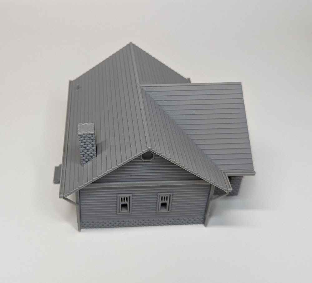 HO Scale Sears Uriel House 3d Printed Model Kit | eBay