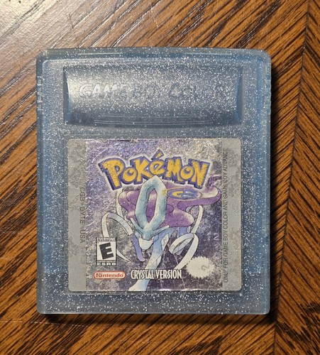 Authentic Nintendo Pokemon Crystal Gameboy Color (REPLACEMENT SHELL ...