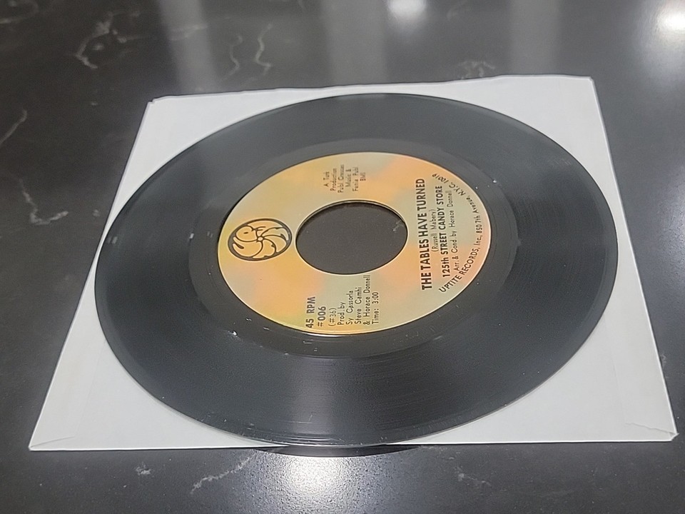 125TH STREET CANDY STORE Strange Sensation / The Tables UPTITE 45 ...