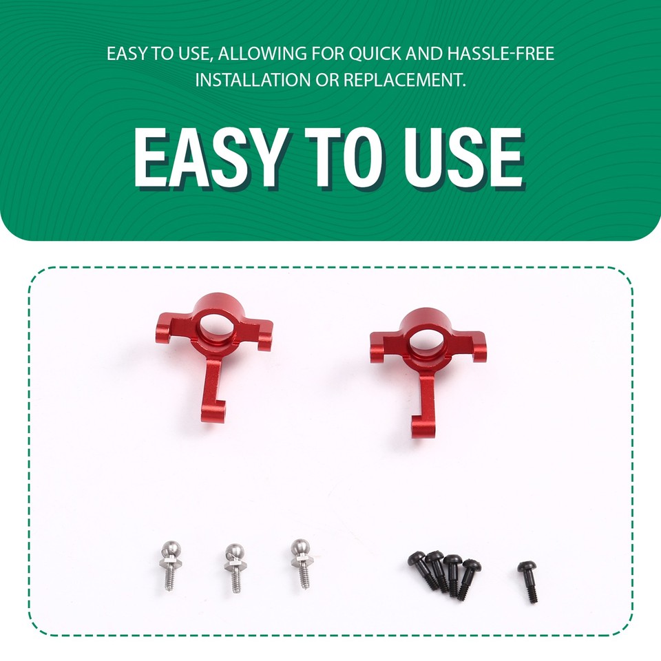 RC Car Upgrade Front Steering Cup Kit for 244016 Micro-B 1/24 RC ...