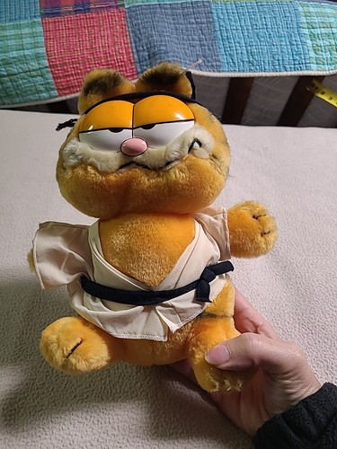 VTG. GARFIELD KARATE PLUSH ANIMAL | eBay