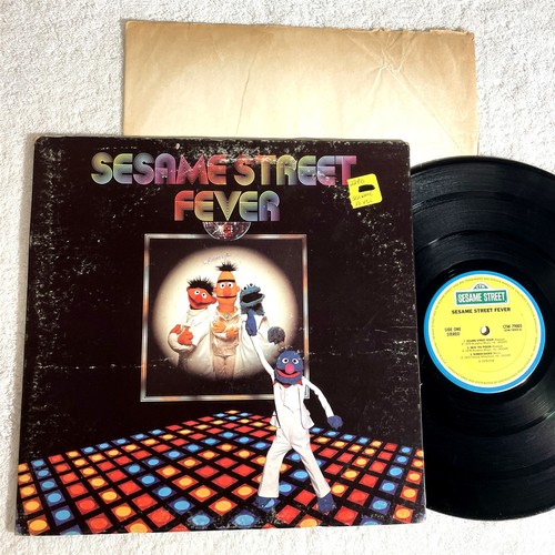 "Sesame Street Fever" 1978 Disco/Children's LP, Nice VG++!, Orig Press ...