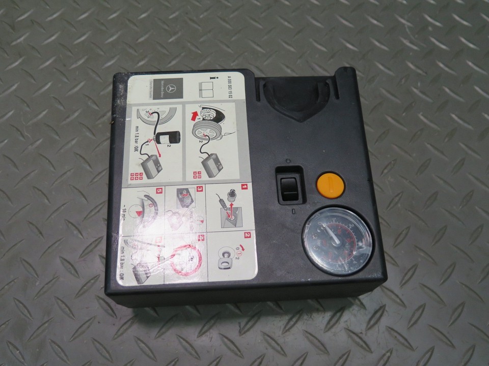 03-12 MERCEDES R230 EMERGENCY SPARE TIRE LIFT JACK & WRENCH W/ FOAM SET ...