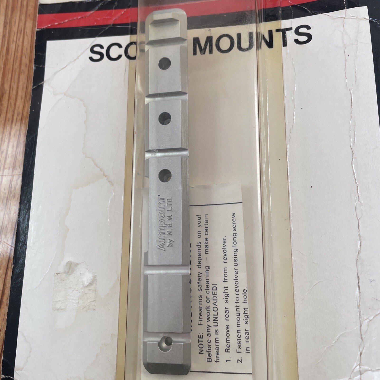 Aimpoint Scope Mounts Ruger Redhawk Model RH 44 | eBay