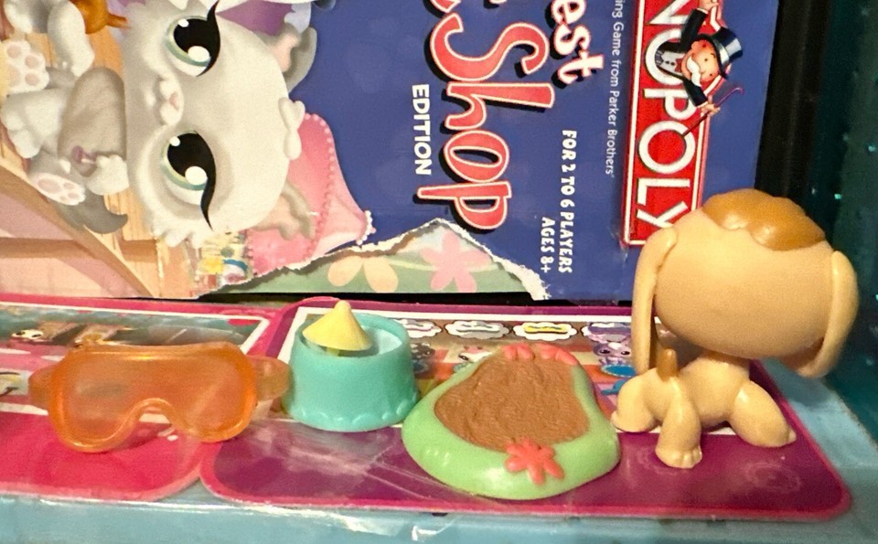 Littlest Pet Shop Beagle Caramel Brown Dog #1664 - Authentic Lps Lot ️ ...