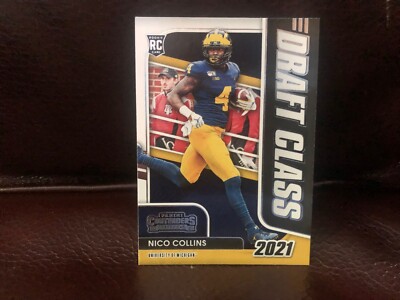 2021 Contenders Draft Class Nico Collins RC # 26 Texans | eBay