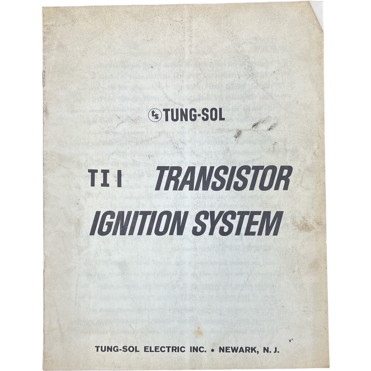 Transistor Ignition System Stealth 316 Power Transistor Unit