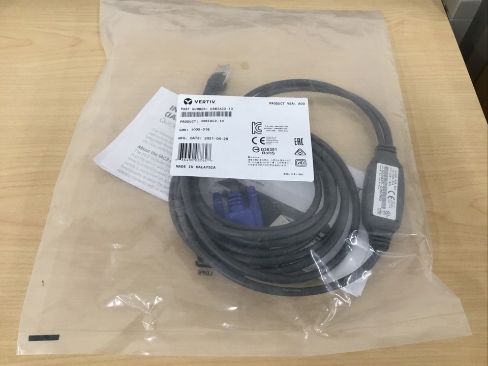 USB KVM Switch Cable Module For Vertiv USBIAC2-10 10FT | eBay