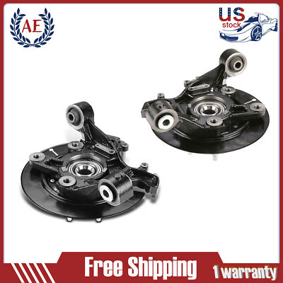 2PCS Rear Wheel Bearing Hub Steering Knuckle Assembly For Ford Explorer ...