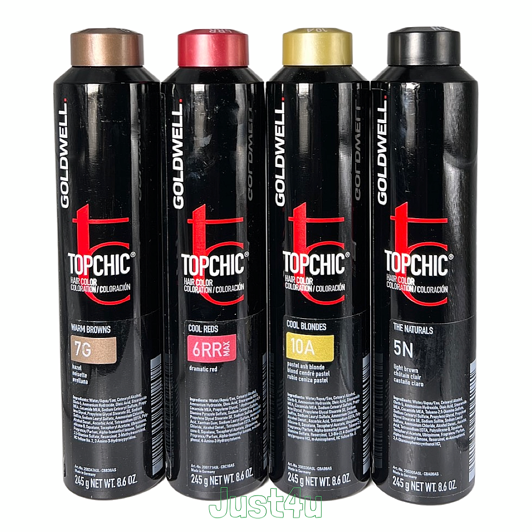 Goldwell TOPCHIC Professional Hair Color Can 8.6oz. (You Choose) | eBay