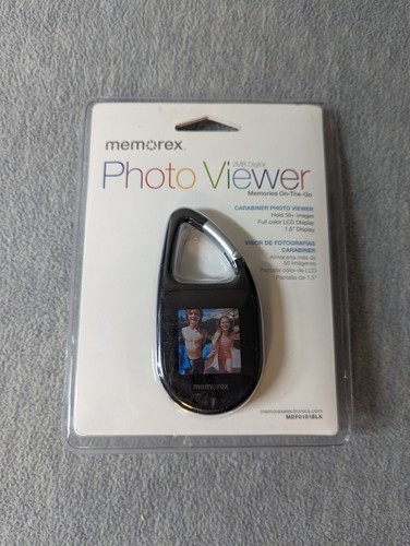 Memorex Photo Viewer Keychain Black - NOS DEADSTOCK | eBay