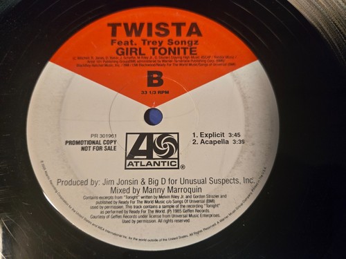 Twista, Trey Songz – Girl Tonite - 12" VINYL SINGLE | eBay