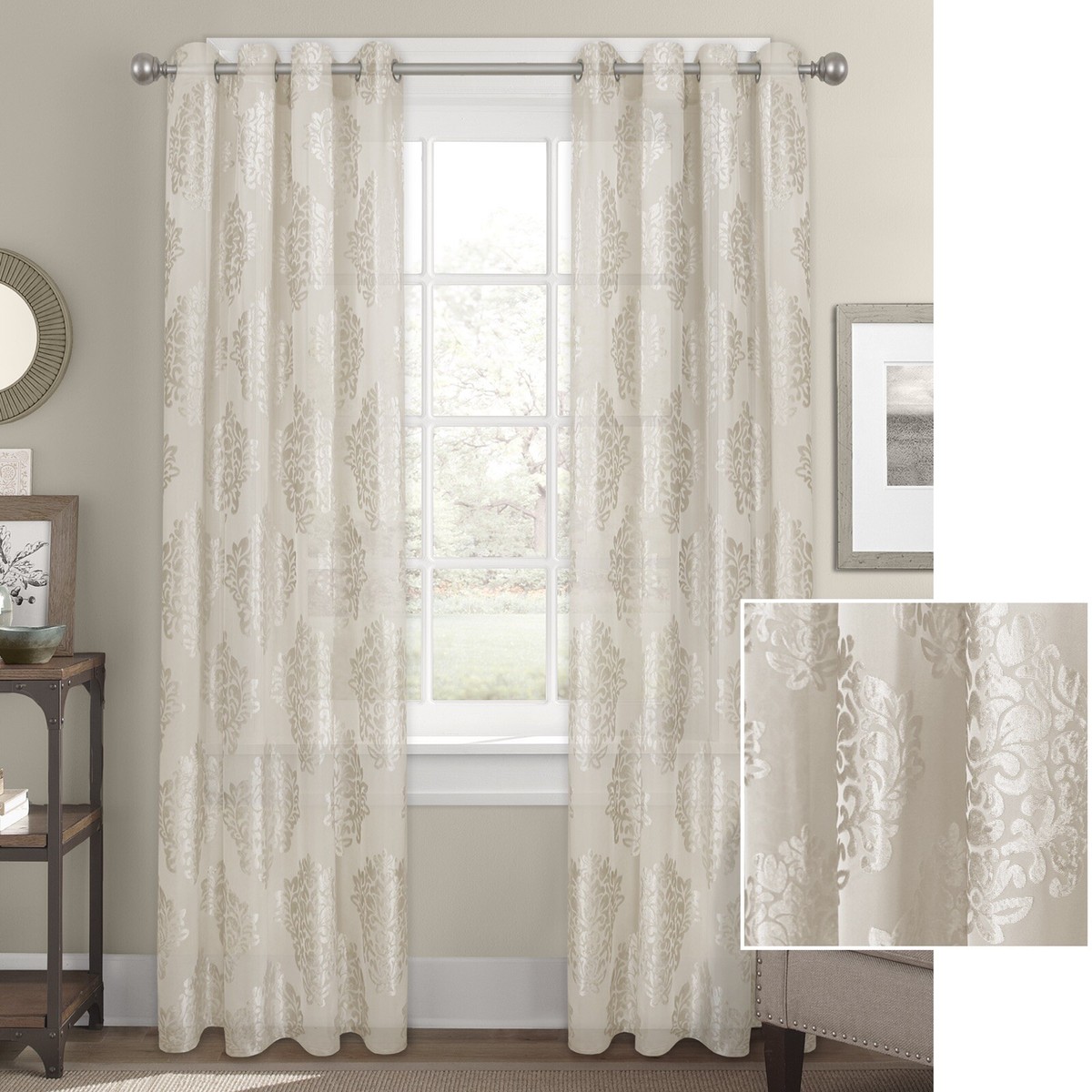 Better Homes And Gardens Curtain Panels Better Homes & Gardens Solid