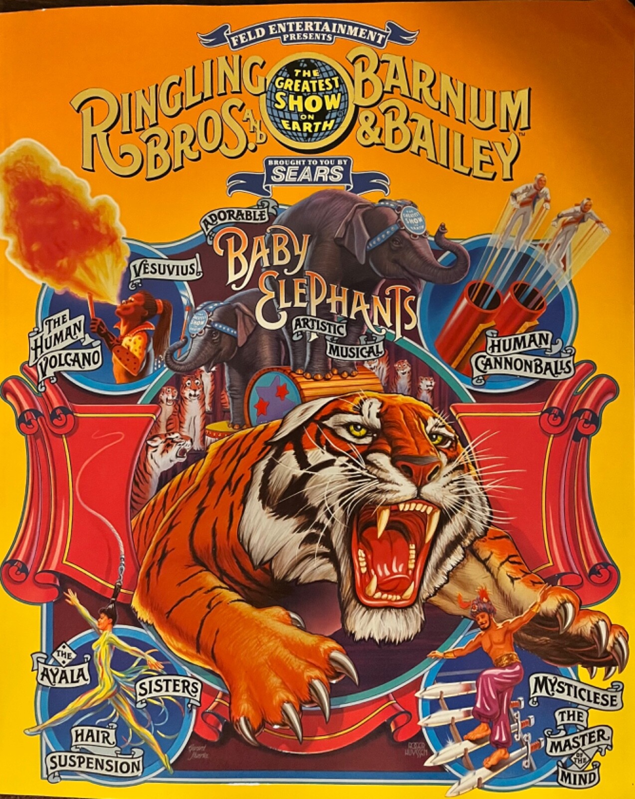 128th Ringling Bros. & Bailey Circus Program | eBay