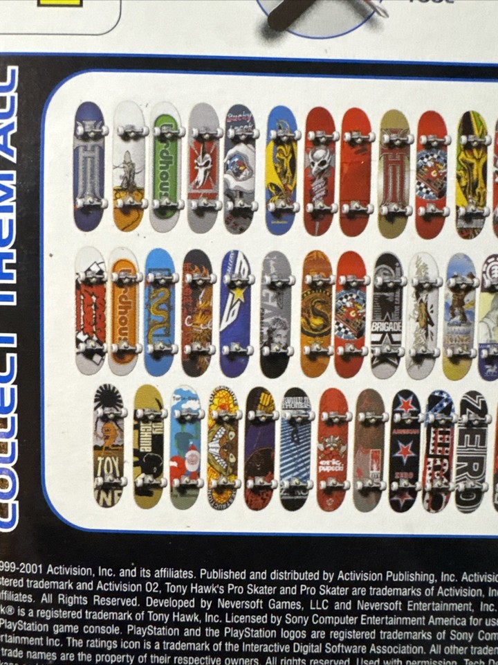 Tech Deck Birdhouse Tony Hawk Pro Skater 3 Series 3580 3583F + Brian ...