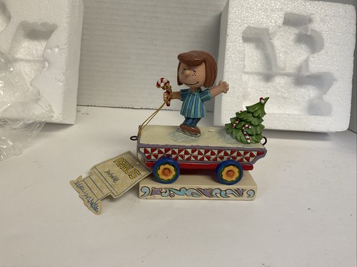Jim Shore Peanuts Peppermint Patty Train Car Figurine 6003027 ...