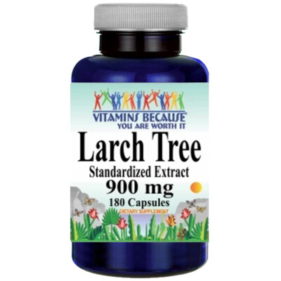 Larch Tree Extract 900mg 180 Caps 85% Arabinogalactans (Bark) | eBay