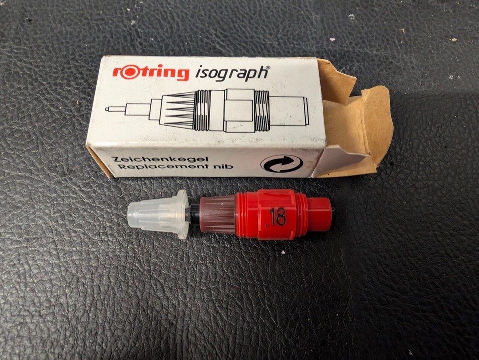 Rotring Isograph Technical Drawing Pen Nibs Brand New - Various Sizes ...