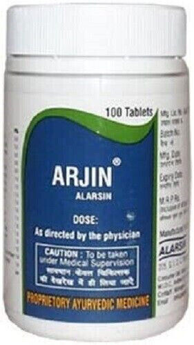 Ayurvedic Alarsin Arjin Tablets 100 india US | eBay