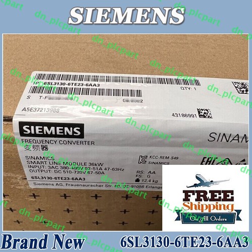 6SL3130-6TE23-6AA3 SIEMENS SINAMICS S120 SMART LINE MODULE 6SL3130 ...