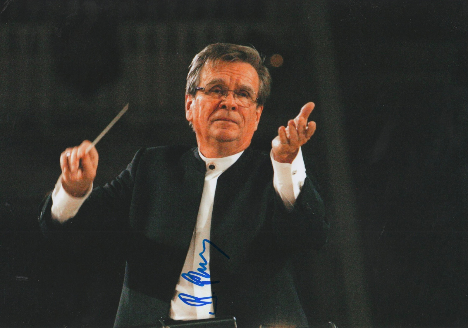 Vladimir Fedoseyev Conductor signed 8x12 inch photo autograph | eBay