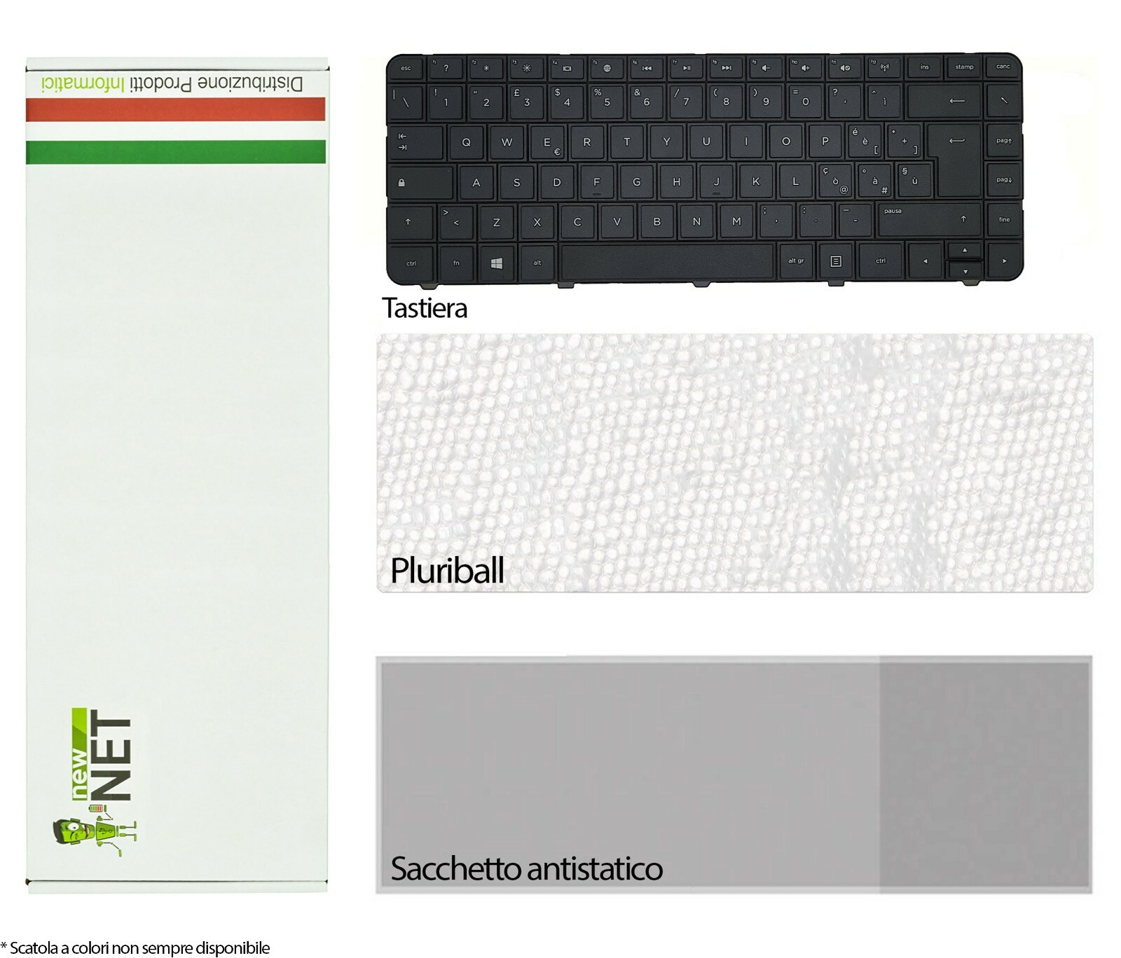 TASTIERA PER HP 698694-061 Layout Italiano Colore Nero 06045 | eBay.de