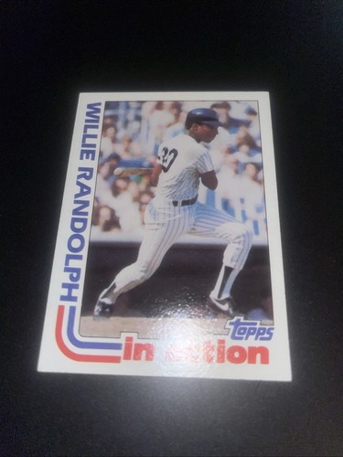 1982 Topps Willie Randolph Yankees #570 In Action | eBay
