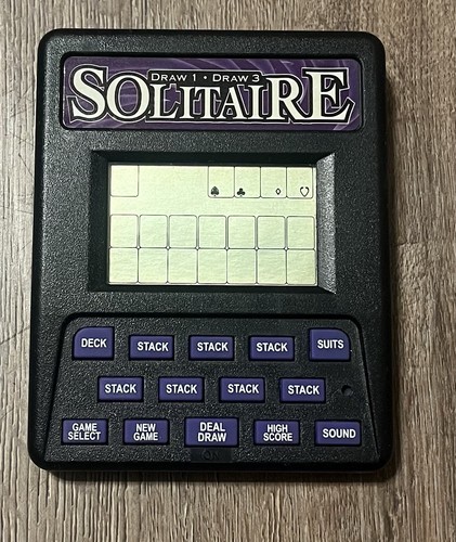 Solitaire Electronic Handheld Game (READ DESCRIPTION) | eBay