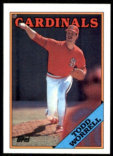 1988 Topps Todd Worrell St. Louis Cardinals #715 | eBay