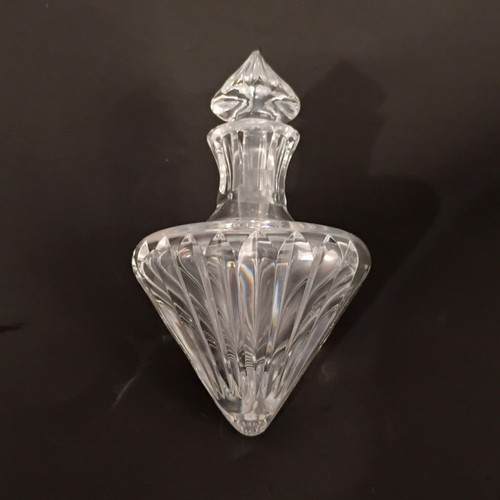 Vintage Neiman Marcus Crystal Perfume Bottle with Box 2002 Diamond ...