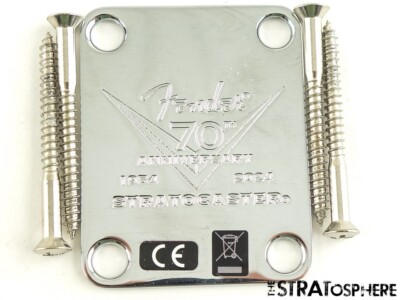 USA Fender Custom Shop 70th Annie 54 Stratocaster, NOS NECK PLATE Strat ...
