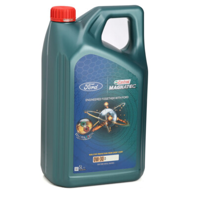 5L 5 Liter ORIGINAL Ford CASTROL MAGNATEC 0W-30 D Motoröl Öl WSS-M2C950 ...