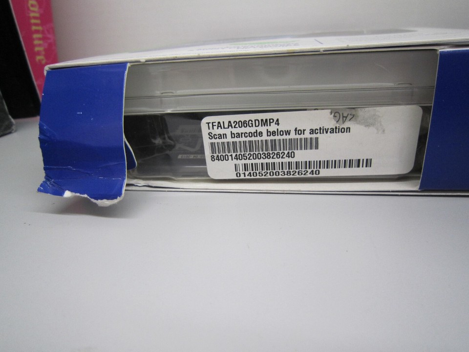 Tracfone ALCATEL One Touch A206G Flip Phone Black New Never Activated ...