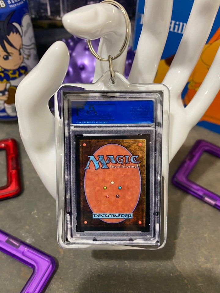 Magic The Gathering Limited Edition - Mini Slab Keychains - ALPHA BETA ...