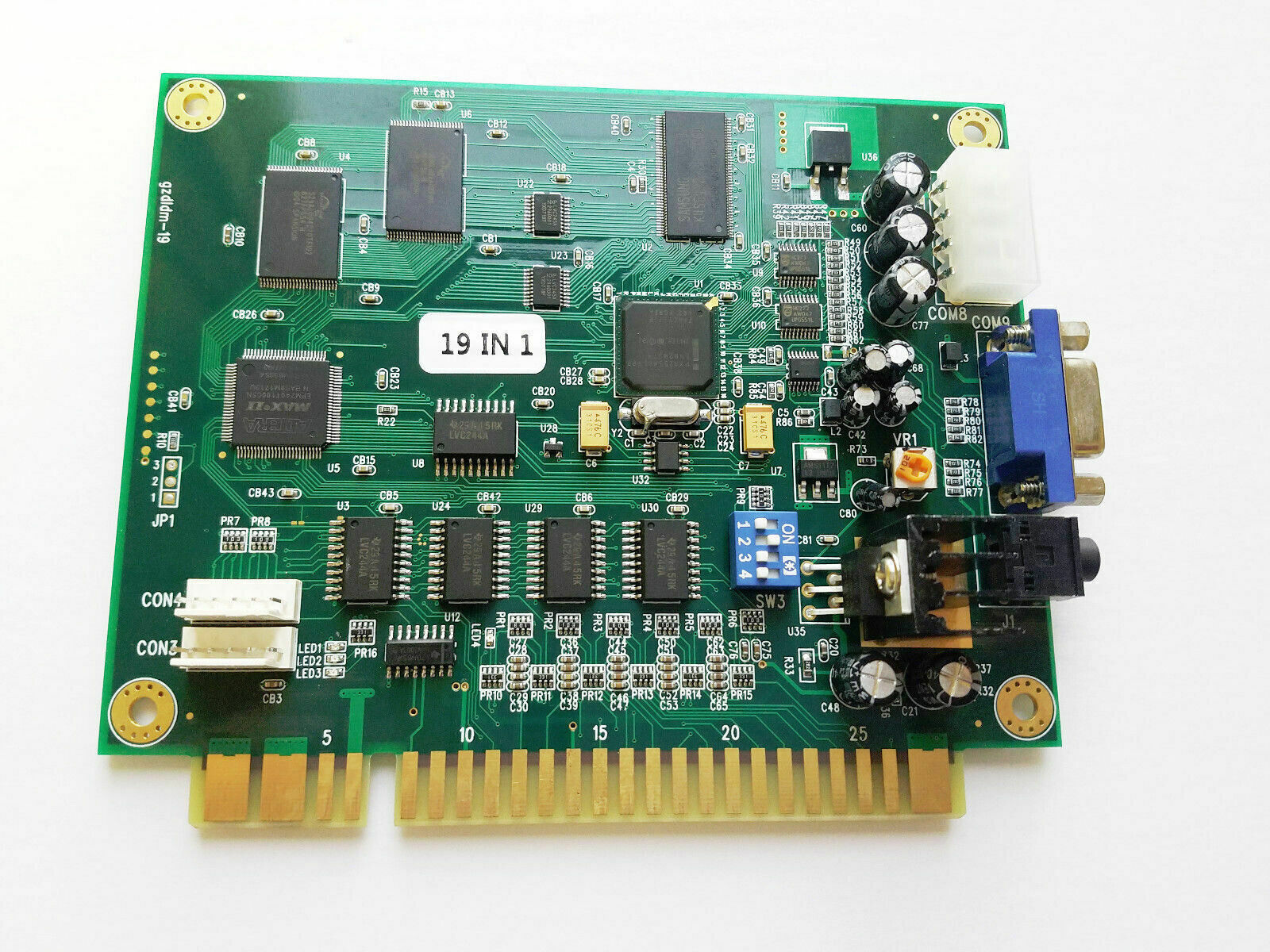Horizontal Multicade Arcade Multigame Jamma PCB Board 19in1 for Video ...