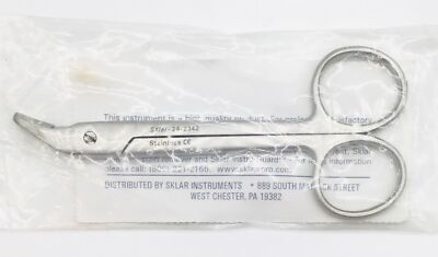 Sklar 24-2342 Wire Cutting Scissors Angular Serrated 4-3/4" - NEW | eBay