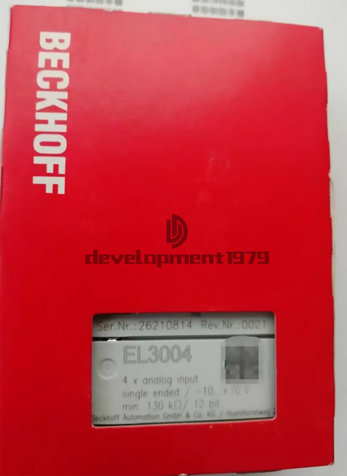 ONE NEW Beckhoff PLC Module EL3004 | eBay
