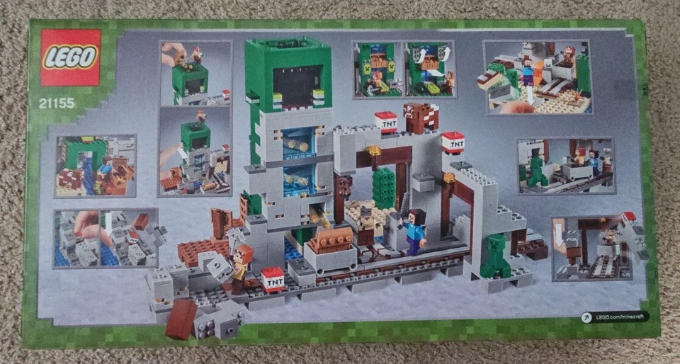 LEGO 21155 Minecraft The Creeper Mine | Retired| FAST SHIPPING ...