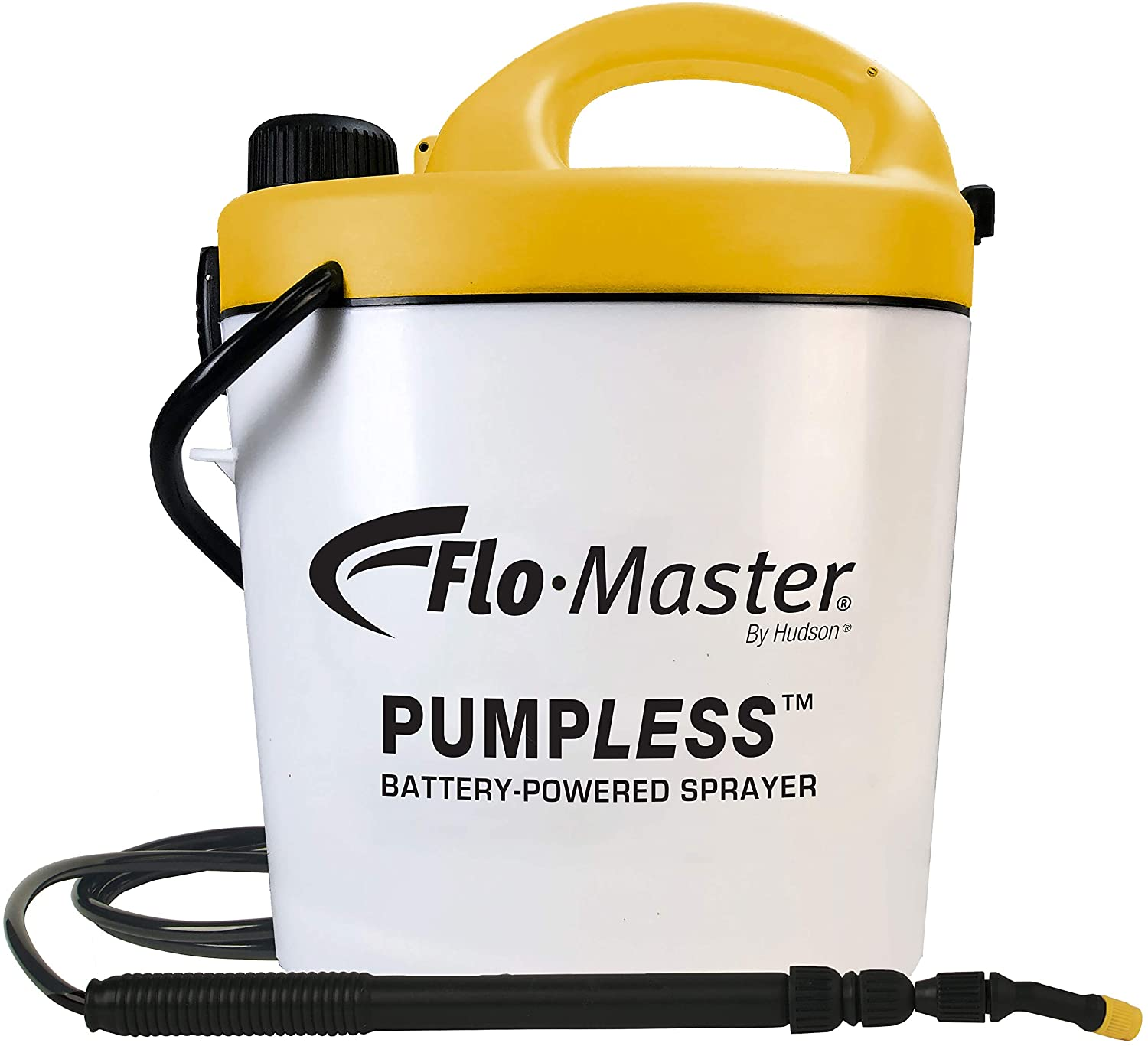 Pumpless Garden Tank Sprayer 17 Gallon Battery Powered Double ...