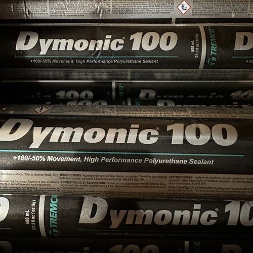 LOT OF (3) TREMCO DYMONIC 100 LIMESTONE POLYURETHANE SEALANT, SAUSAGES ...