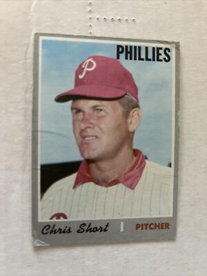 1970 Chris Short Philadelphia Phillies Topps Baseball Card #270 | eBay