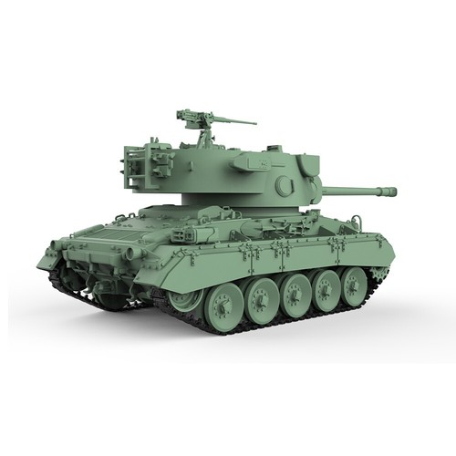 SSMODEL SS35513 1/35 Military Model Kit US M24E2 Super Chaffee Light ...