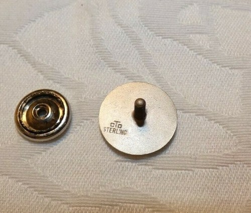 Sunoco Lapel Service Pin, Sterling, "X and Small Star" | eBay