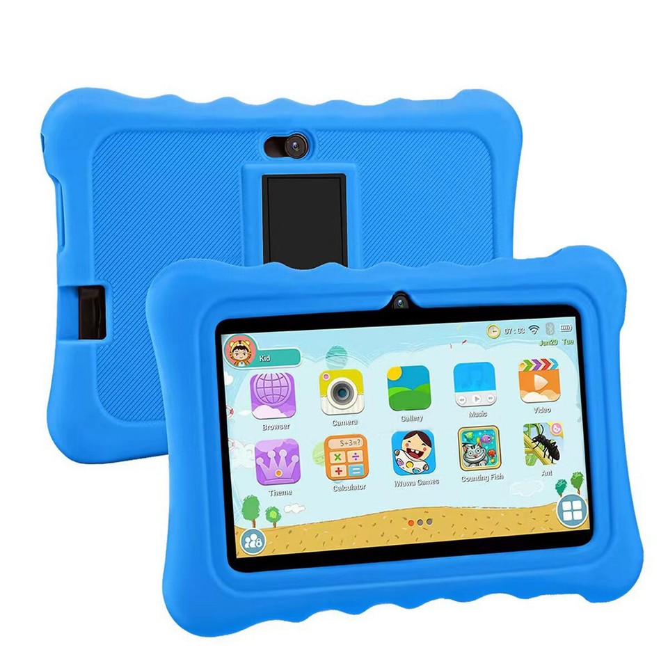 Cartoon Kids 7" WiFi Tablet, Android, 32GB ROM, Dual Came Parental ...