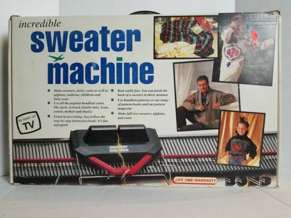 Vintage Bond Incredible Sweater Knitting Machine Afghans Patterns ...